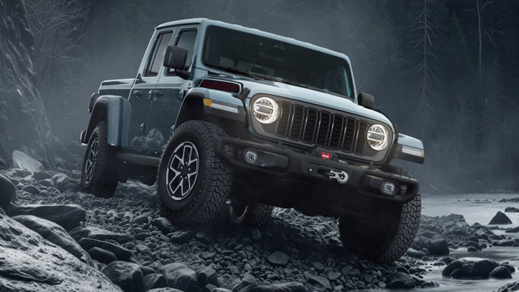 Jeep Gladiator Rubicon Finally Gets Factory Winch With Shadow Ops Package
