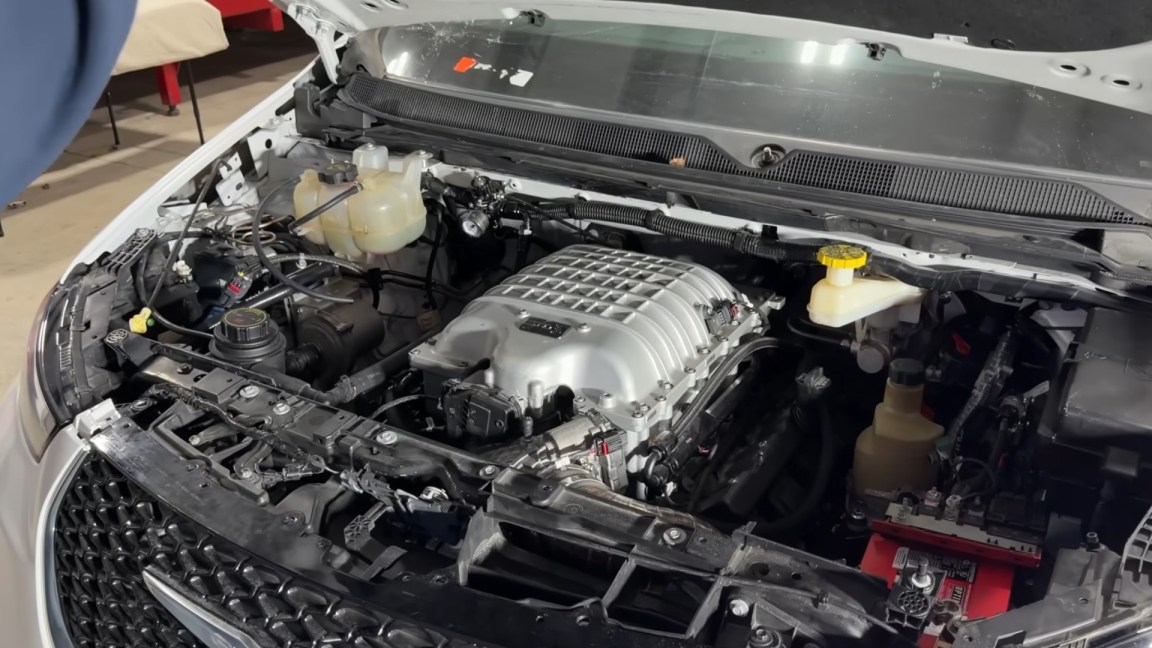 Here's a Hellcat-Swapped Pacifica Because Chrysler Hasn't Built One (Yet)