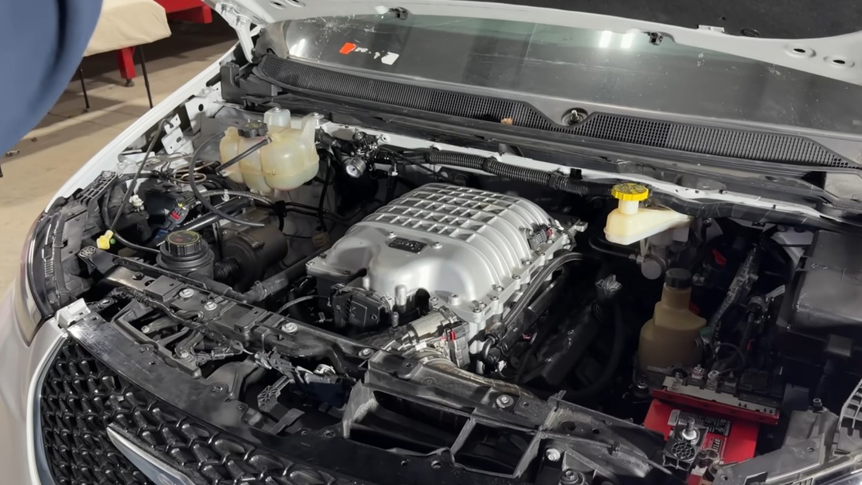 Here's a Hellcat-Swapped Pacifica Because Chrysler Hasn't Built One (Yet)