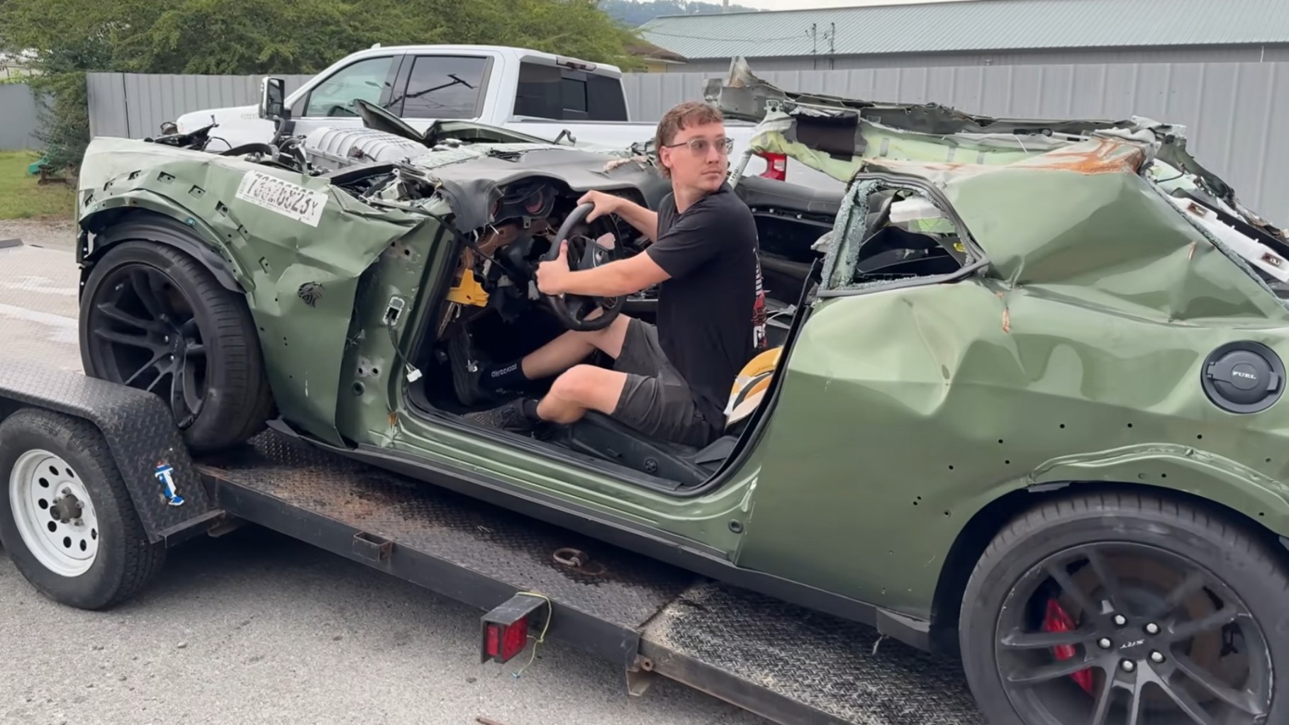 Here's a Hellcat-Swapped Pacifica Because Chrysler Hasn't Built One (Yet)