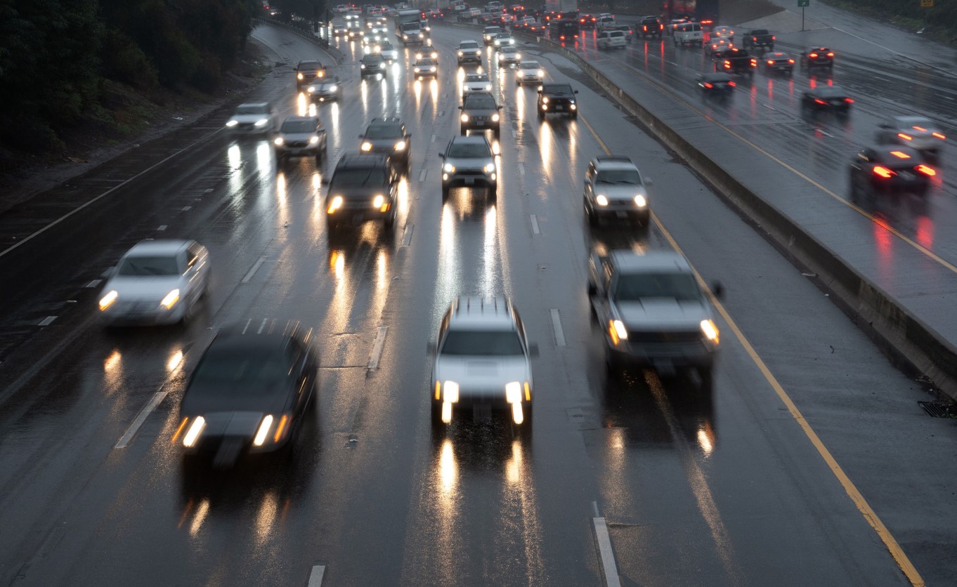 Driving With Your Hazards on in Bad Weather Might Be Illegal Where You Live
