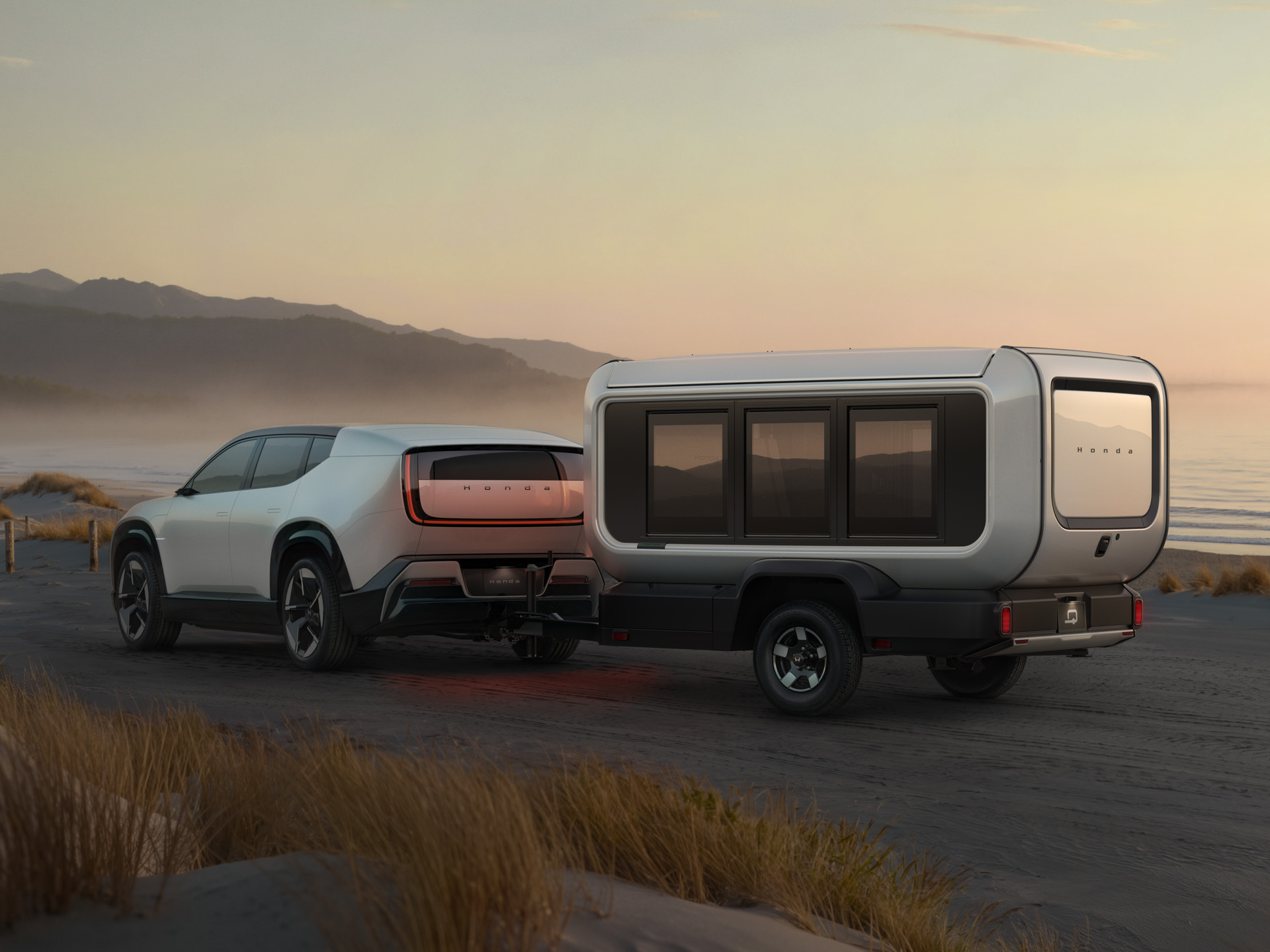 The Honda Base Station Is a Prototype Lightweight Camper Trailer