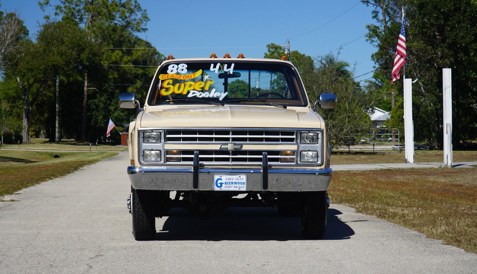 55-Mile Chevy Squarebody Still Wrapped in Factory Plastic Sells for $100K