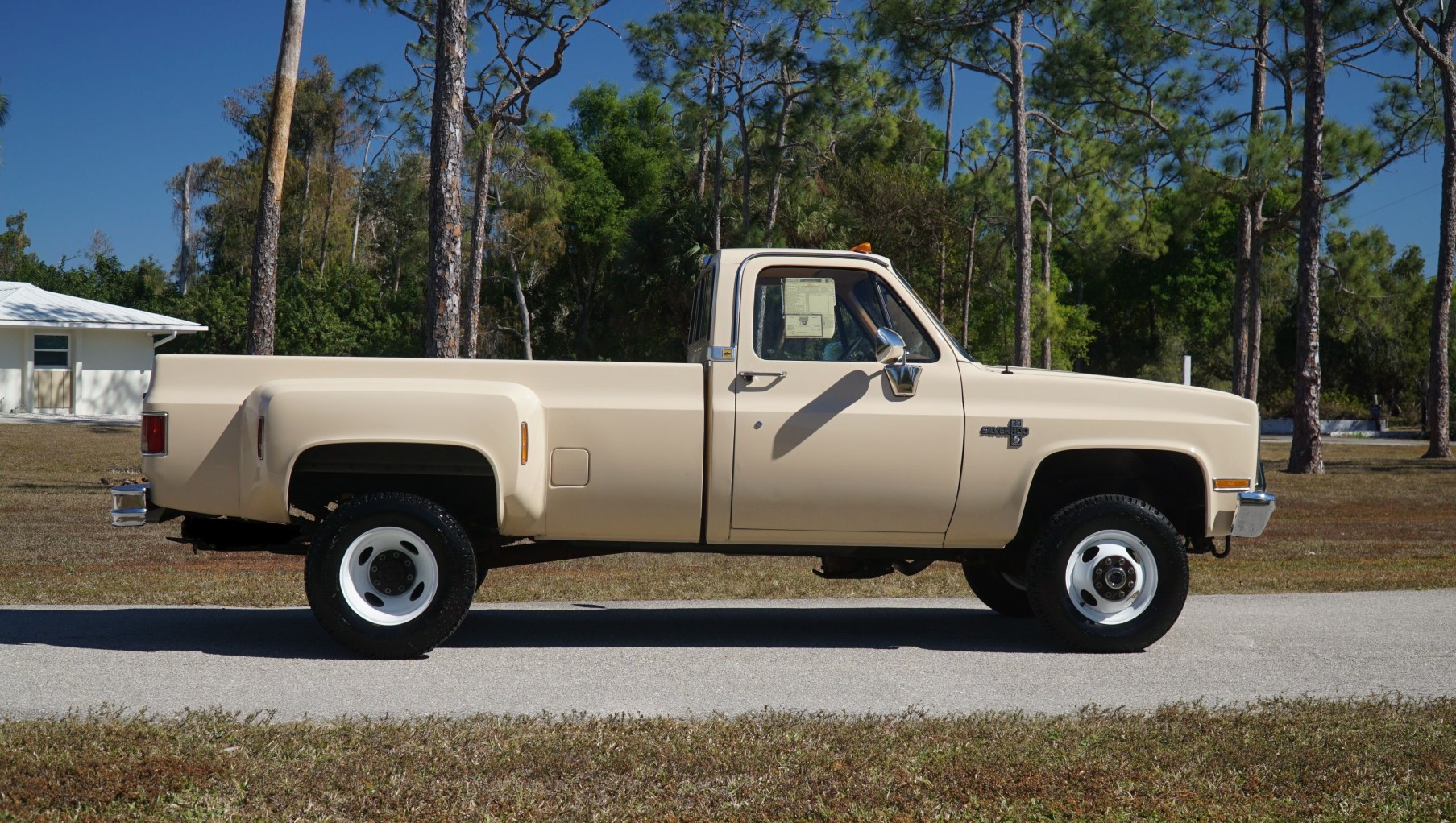 55-Mile Chevy Squarebody Still Wrapped in Factory Plastic Sells for $100K