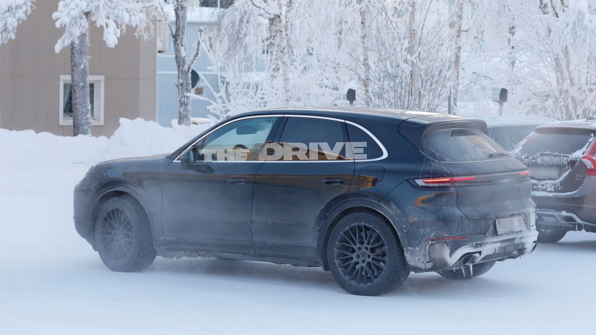 Gas-Powered Porsche Cayenne Spy Shots: Brace Yourself