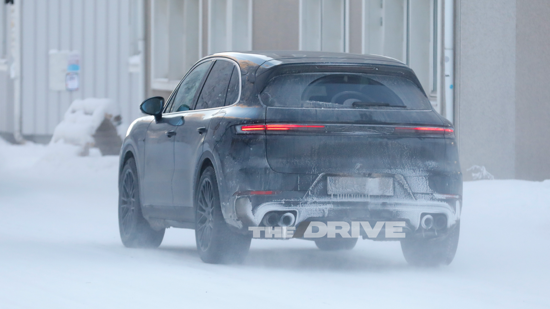 Gas-Powered Porsche Cayenne Spy Shots: Brace Yourself