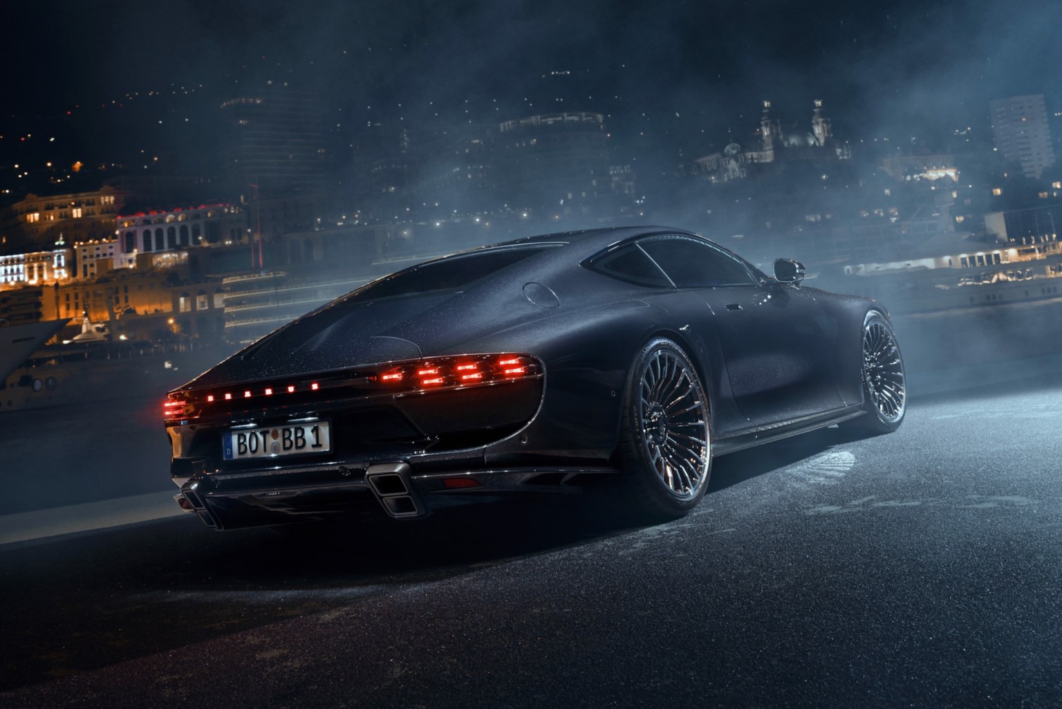 New Brabus Twin-Turbo V12 Coupe Rocks a Long Hood and a Long Tail