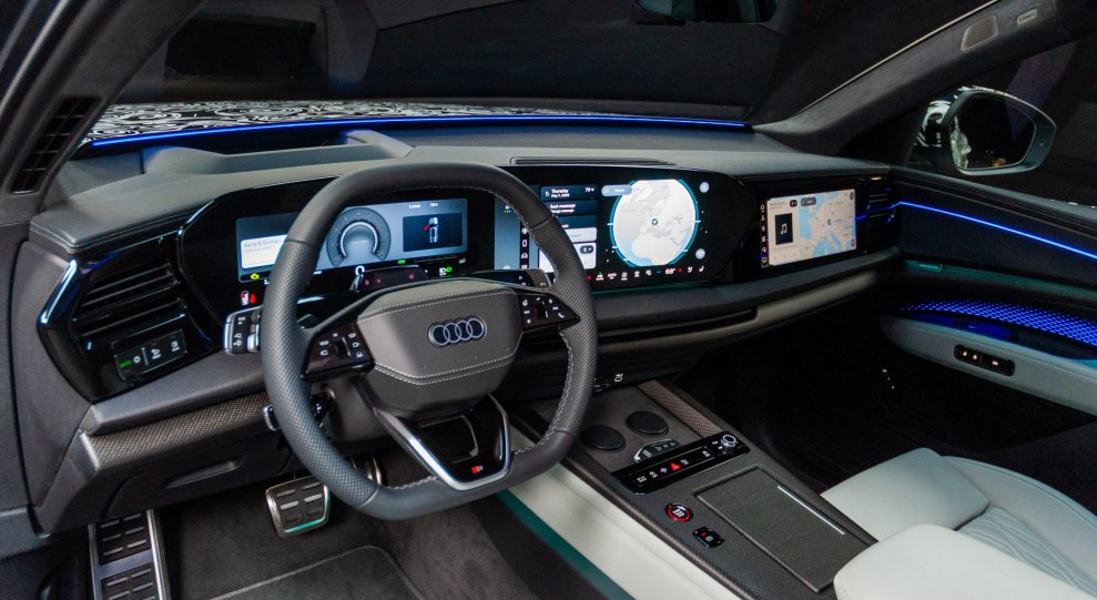 The 2027 Audi Q9 Flagship Has Cupholders Big Enough for a Stanley and a ...