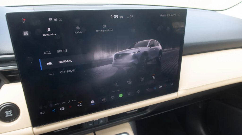 Mazda, Once the Loudest Critic of Touchscreens, Now Says They're Safer ...