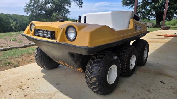 This Amphibious 6x6 Is a True ATV With a Bulletproof Honda Engine, and ...