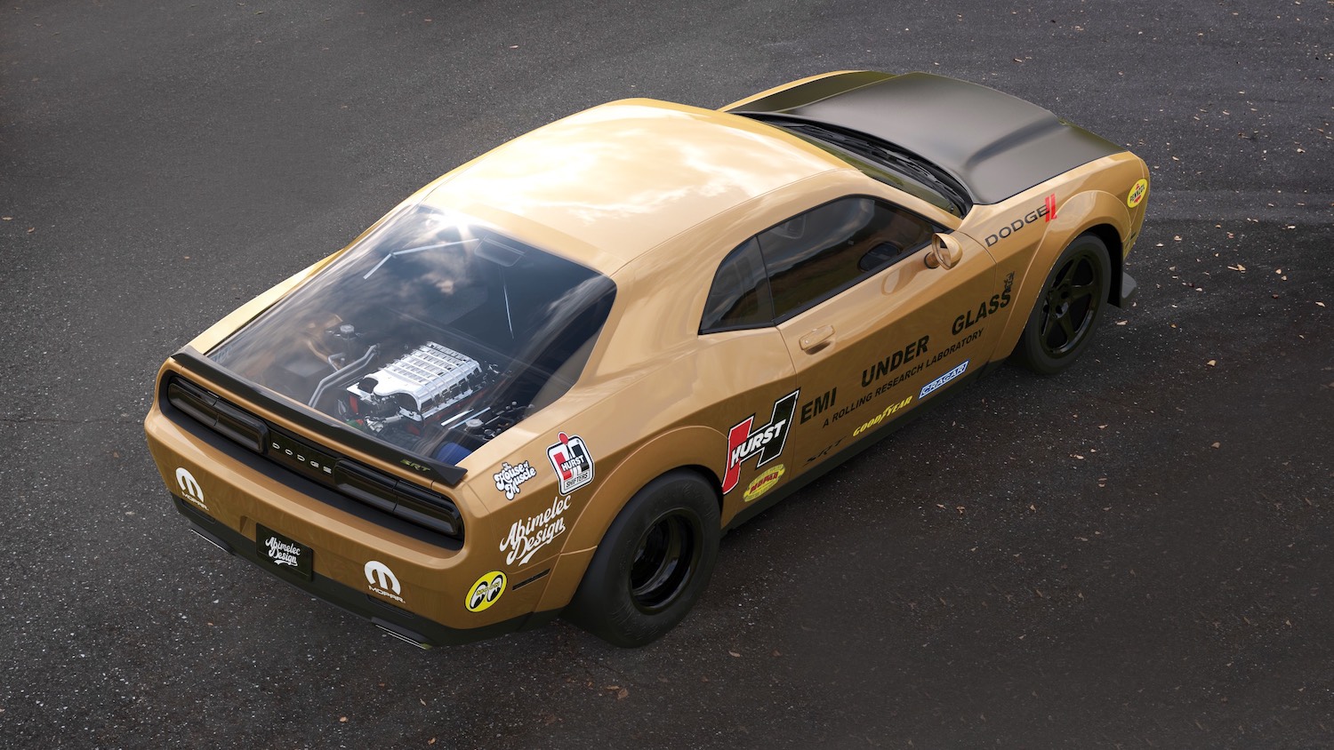 Behold a Demon-Powered Dodge Challenger Hellcat Rendered as Hemi Under ...