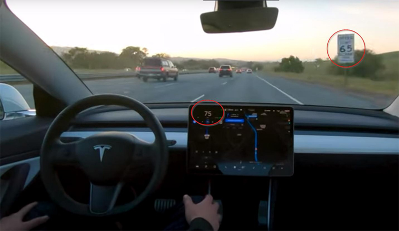 Watch a Tesla Model 3 Take Its First Fully Autonomous Drive on Public Roads