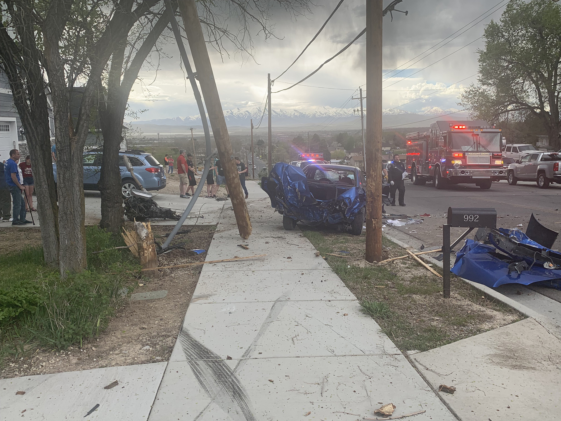 Photo Gallery: Aftermath of Subaru WRX High-Speed Crash That Launched ...