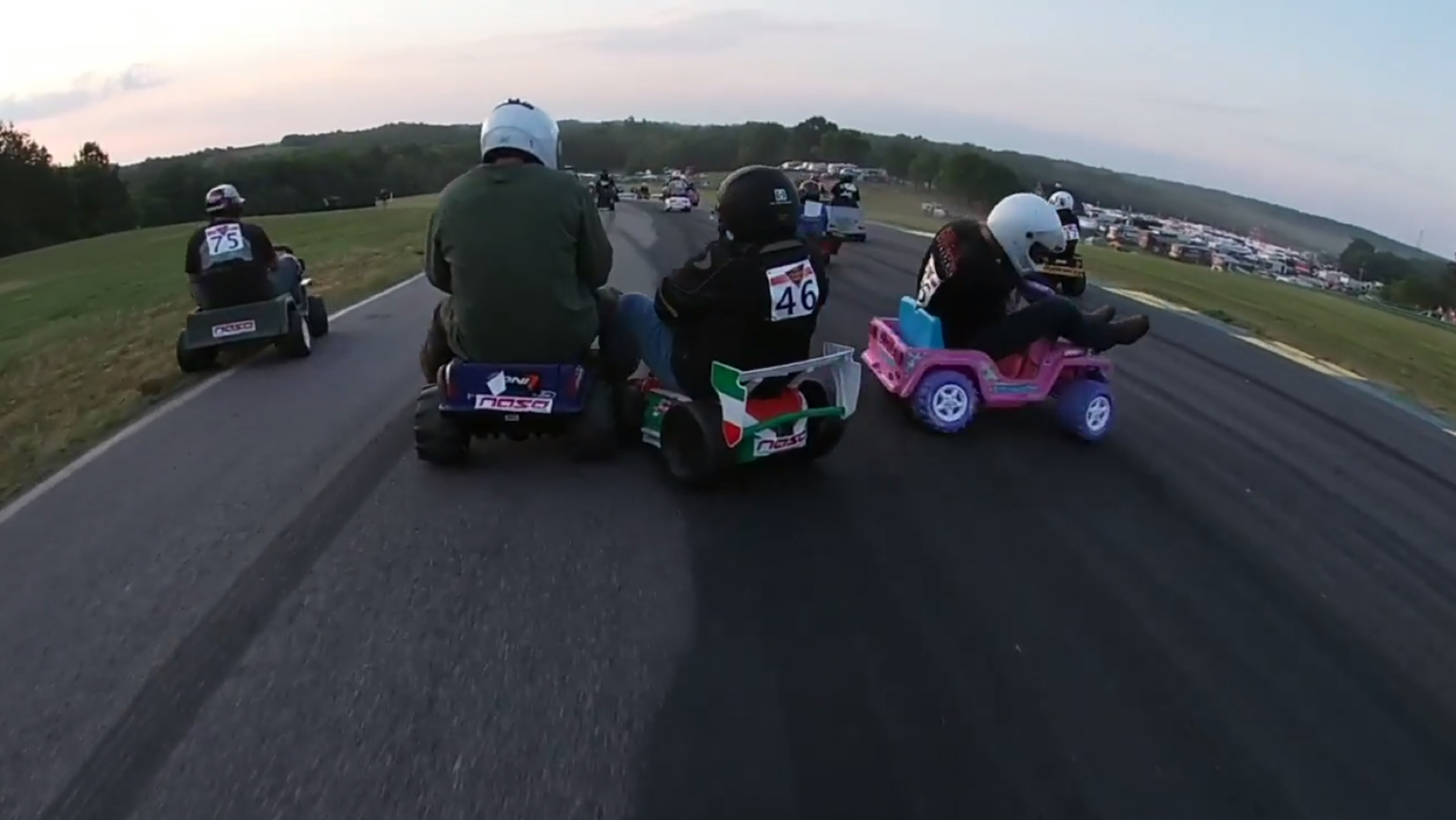 Downhill Power Wheels Racing for Grown-Ups Is the Absolute Pinnacle of ...