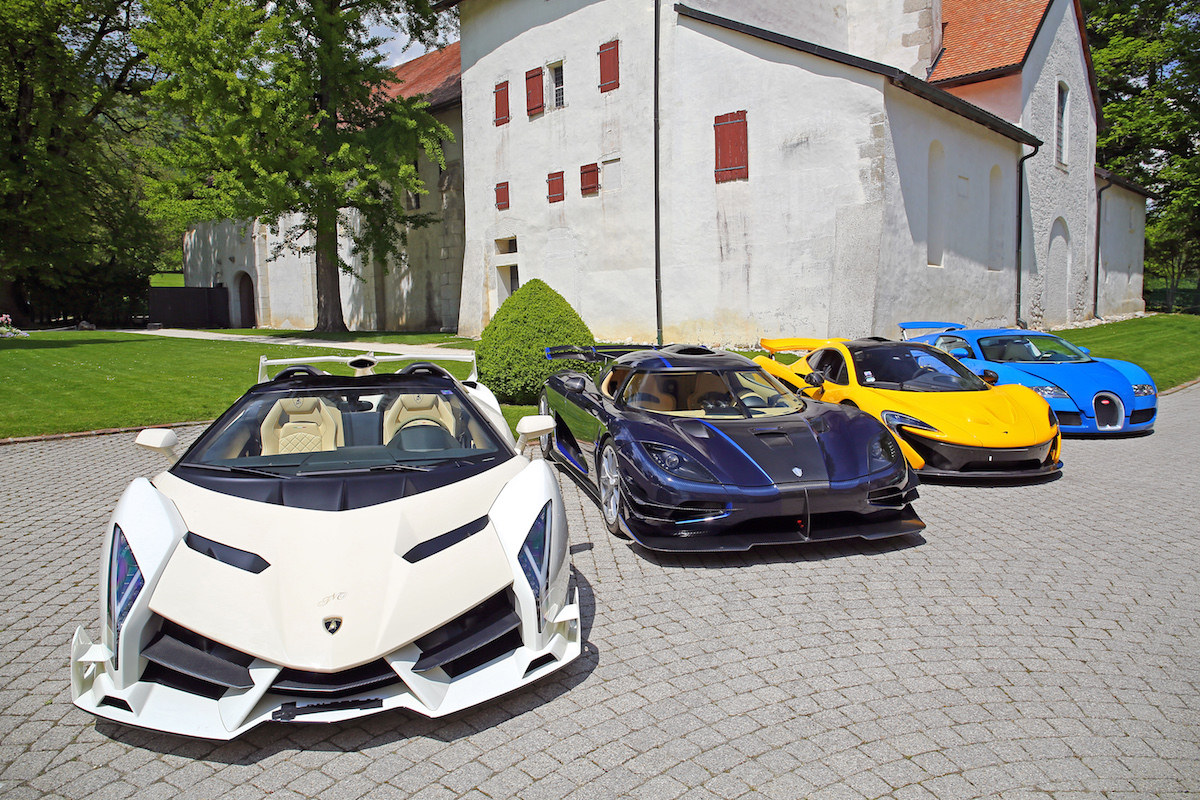Hypercar Collection Worth $13M Seized By European Authorities Headed to ...