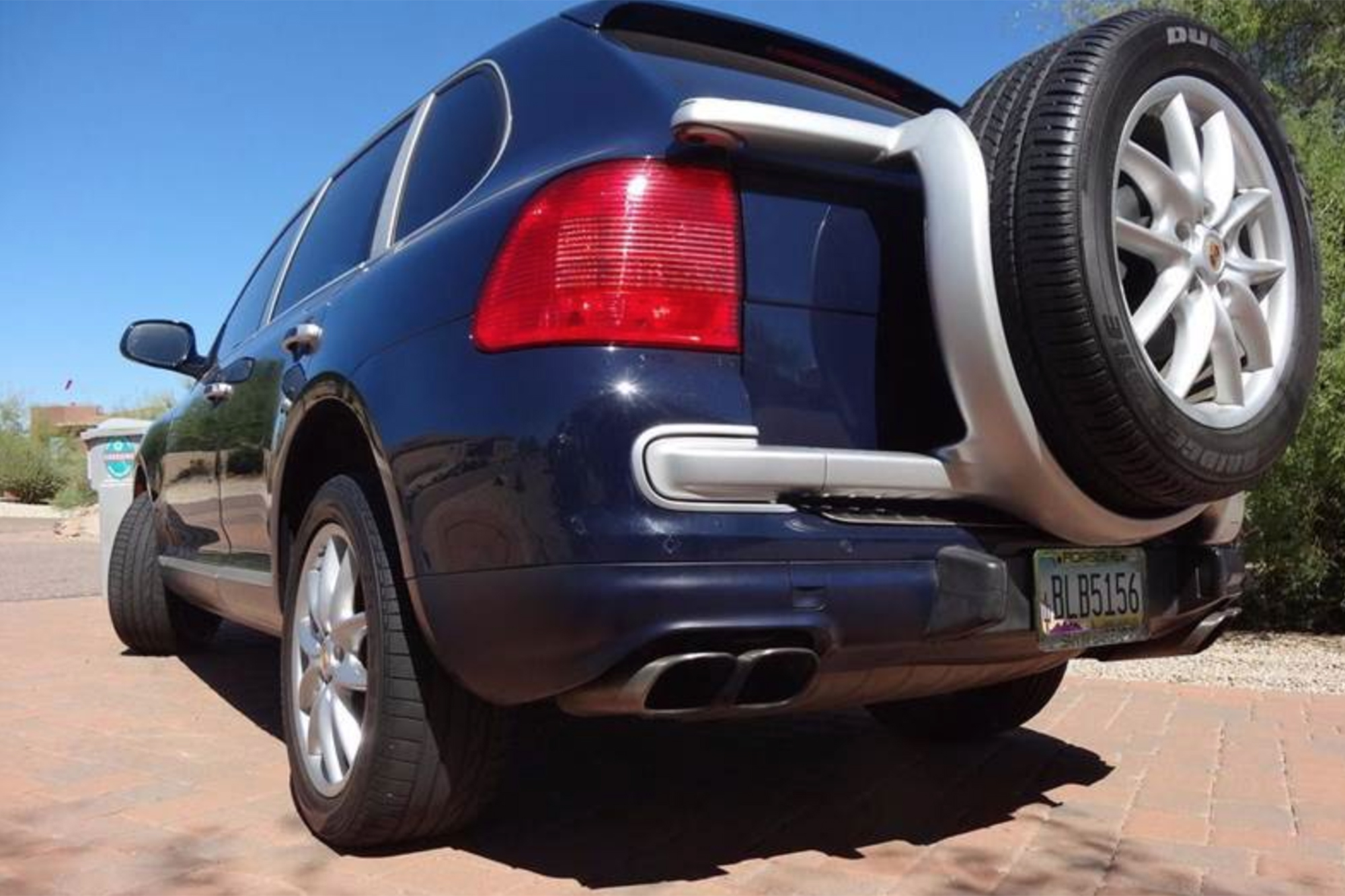 Did You Know the First Porsche Cayenne Had a Rear-Mounted Spare Tire?