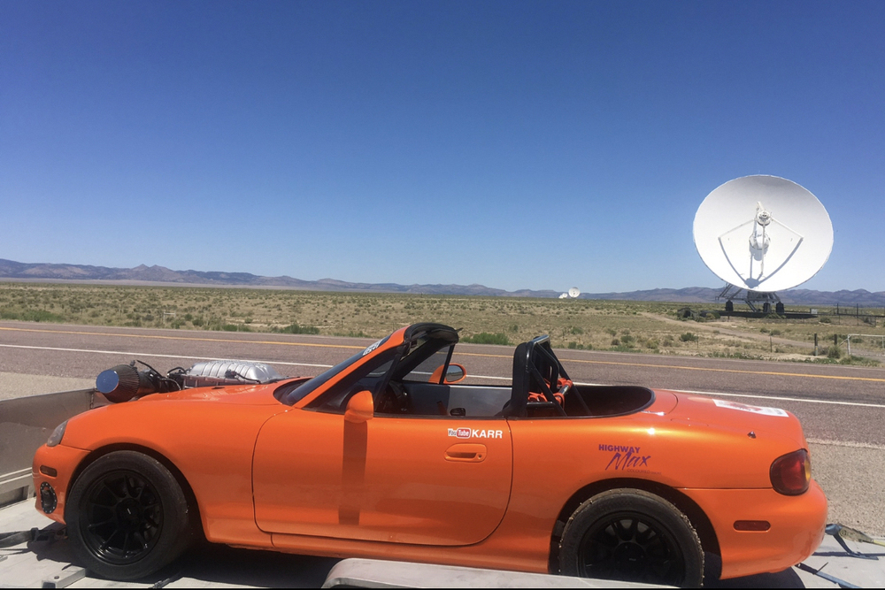 Infamous Hellcat-Swapped Mazda Miata Heads to Barrett-Jackson Auction ...