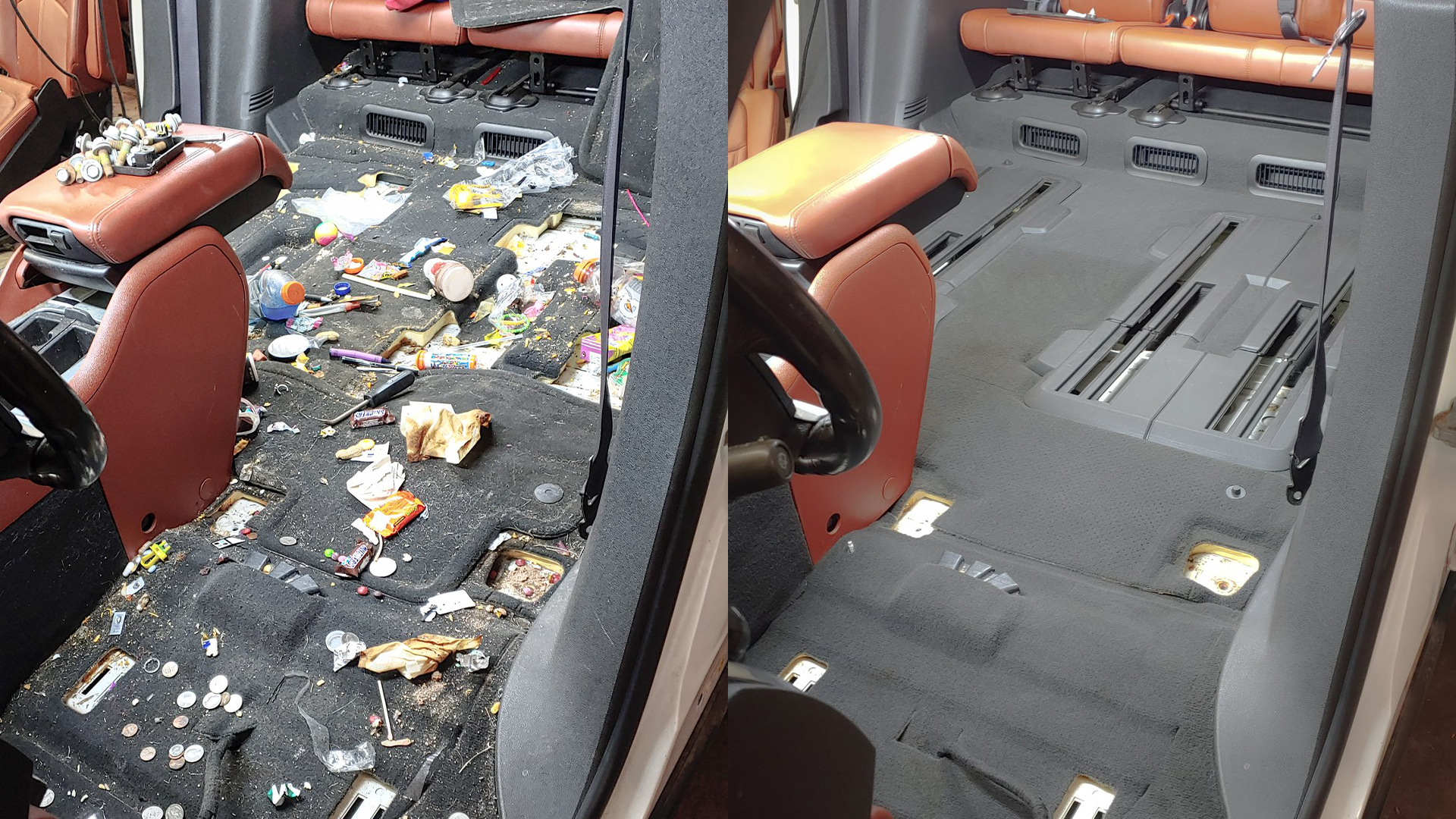 Gaze in Horror at This GMC Acadia's Disgusting Interior