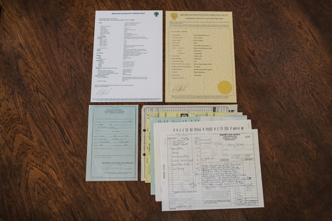 Immensely Rare 1962 Austin Mini Beach Car Sells for Astonishing ...