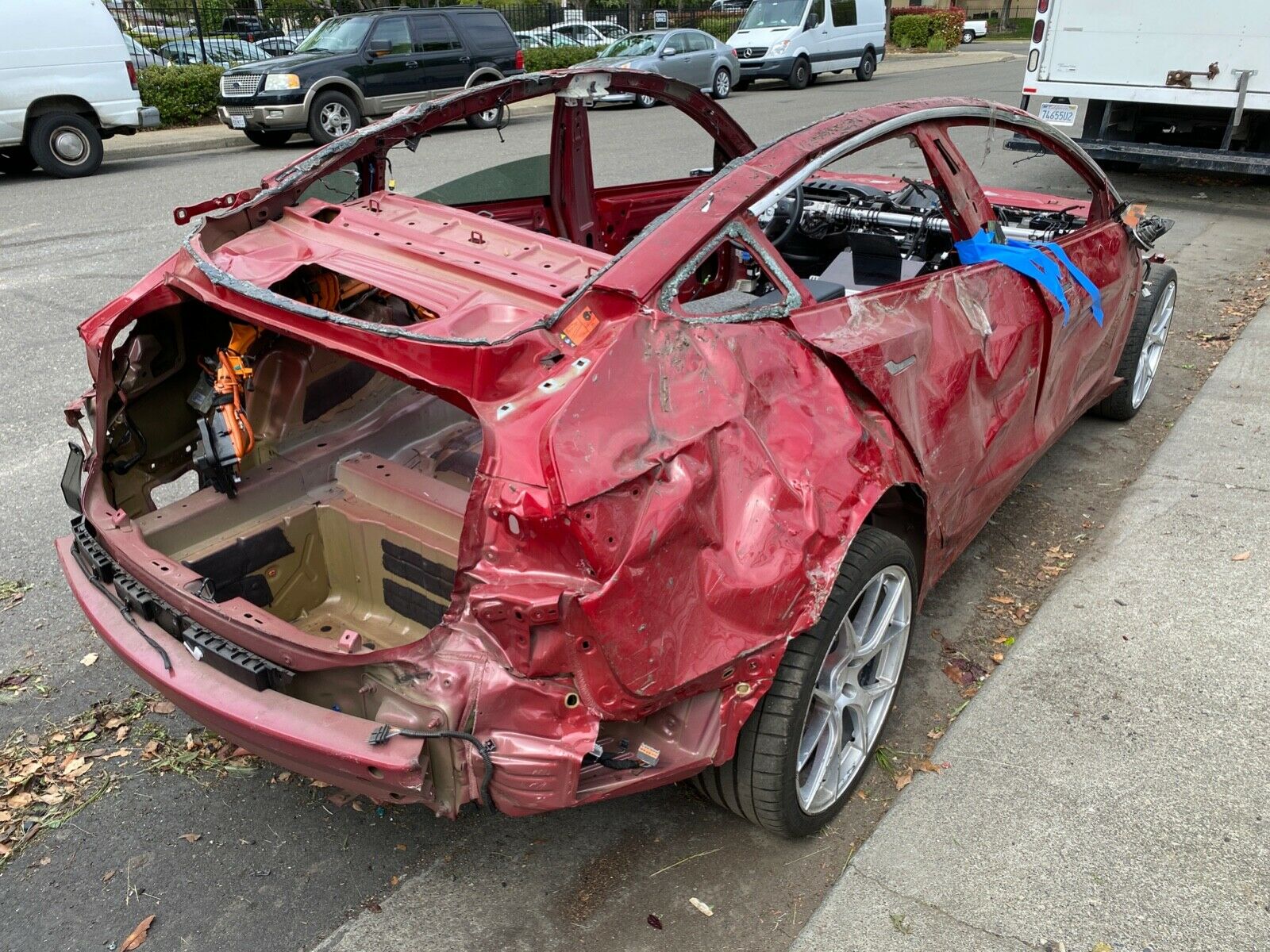 Trashed Tesla Model 3 Performance Is a Perfect Track Car Project