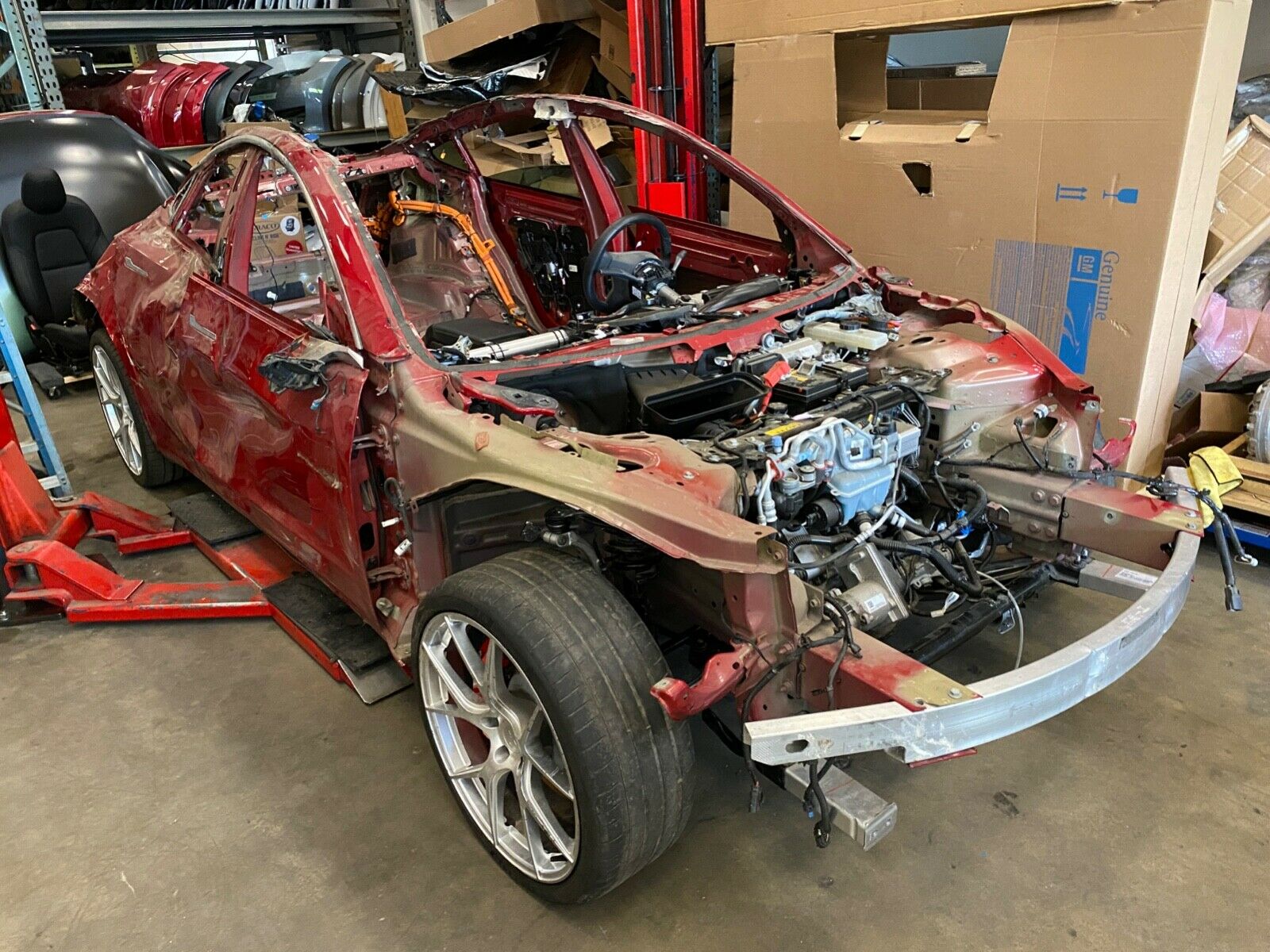 Trashed Tesla Model 3 Performance Is a Perfect Track Car Project