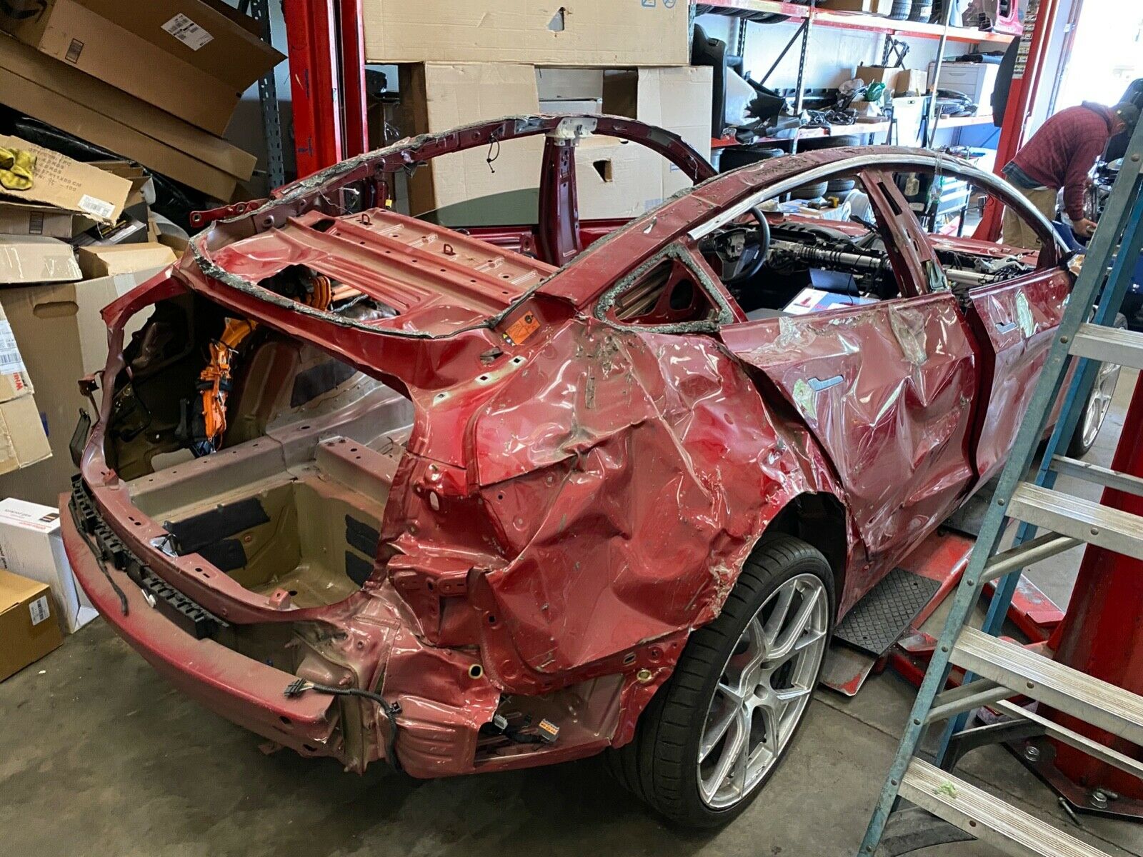 Trashed Tesla Model 3 Performance Is a Perfect Track Car Project