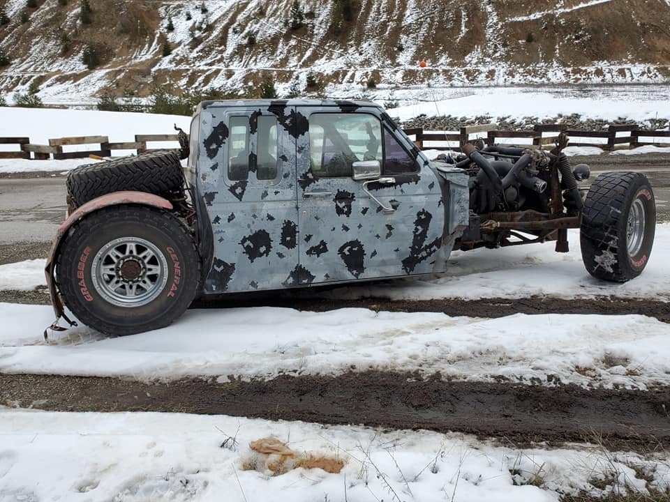 This Ford F-250 Super Duty Rat Rod Is 2020 In Pickup Truck Form