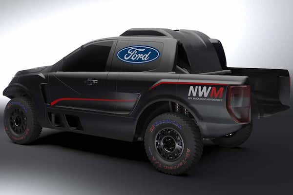 Ford Ranger Rally Raid Truck Has a Twin-Turbo F-150 Raptor Engine and ...