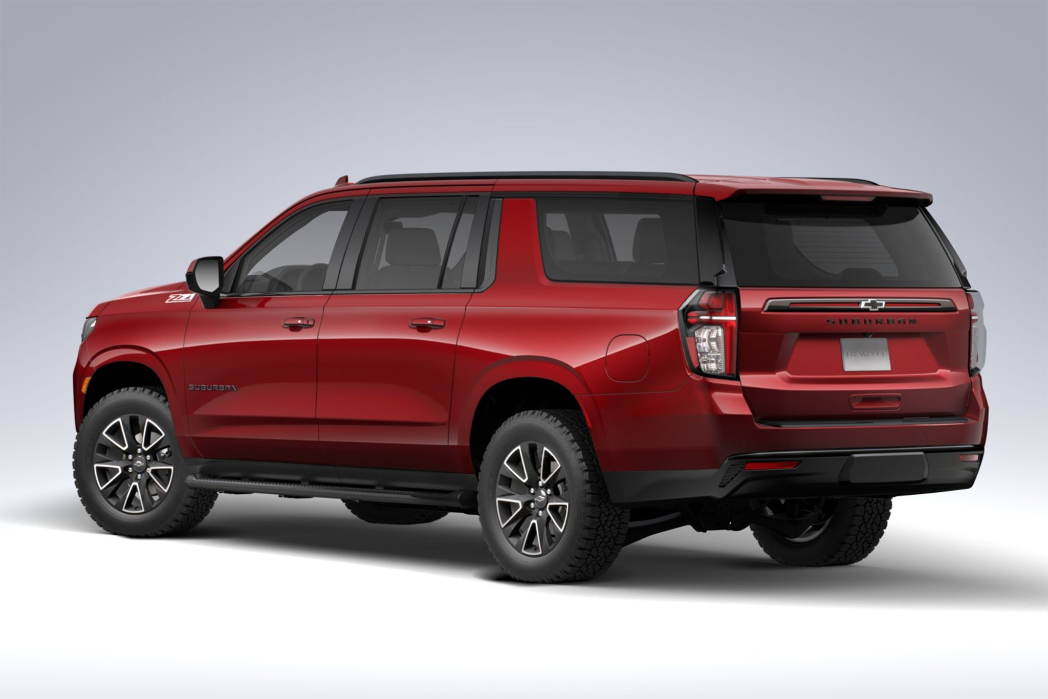 First 2021 Chevrolet Suburban Z71 Photos Slip Out in Online Configurator