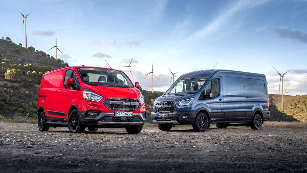 The Ford Transit Trail Van Has AWD, a Raptor Grille and Drive Modes to ...