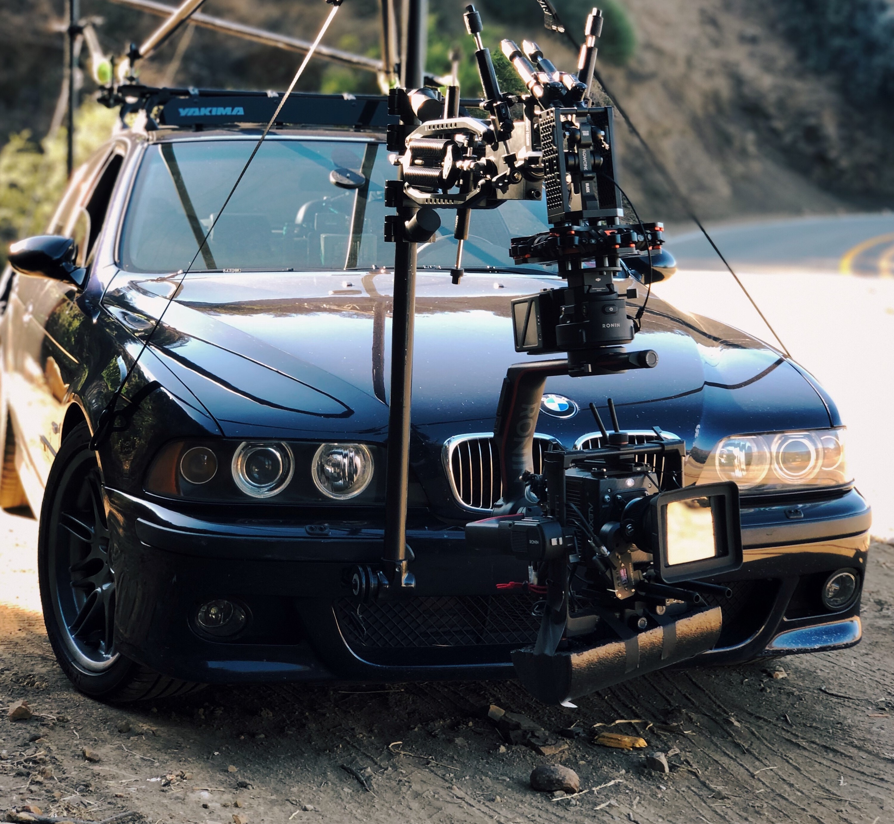 Meet the 200,000-Mile BMW M5 Camera Car Built to Chase Ferraris