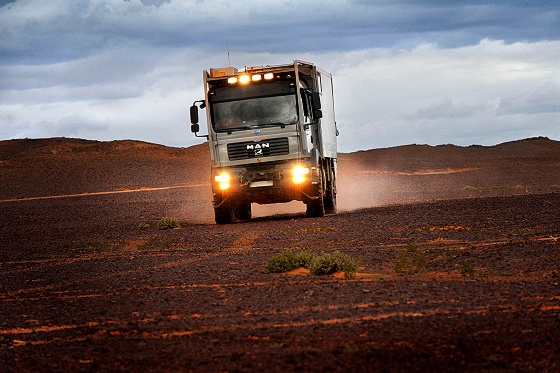 Need to Get Off the Grid? This Dakar-Inspired MAN RV Will Do the Trick