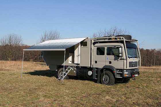 Need to Get Off the Grid? This Dakar-Inspired MAN RV Will Do the Trick