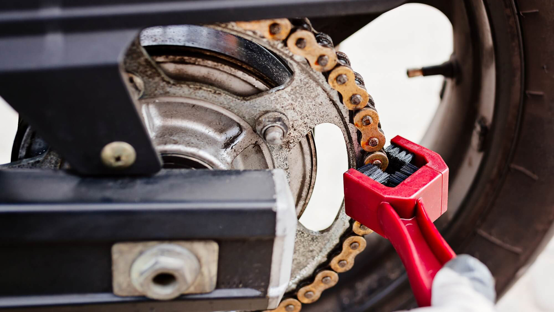 How To Clean Motorcycle Chain