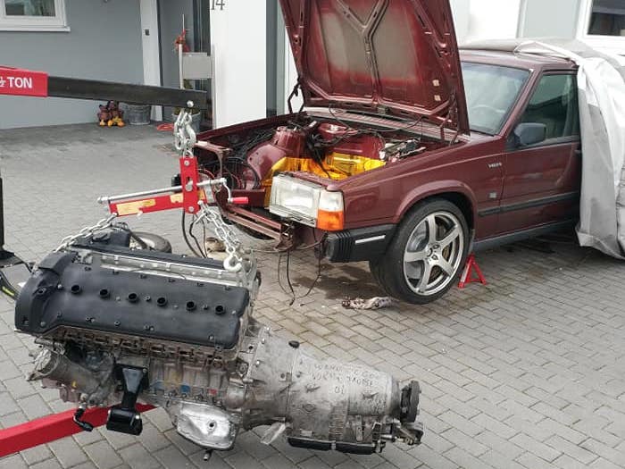 This Volvo 740 Wagon With a 400-HP Mercedes V12 Is a Legit Flying Brick ...