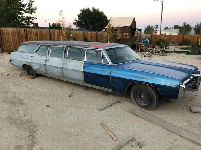 Live Extra Large in This Nine-Door, 12-Seater 1968 Pontiac Catalina Limo