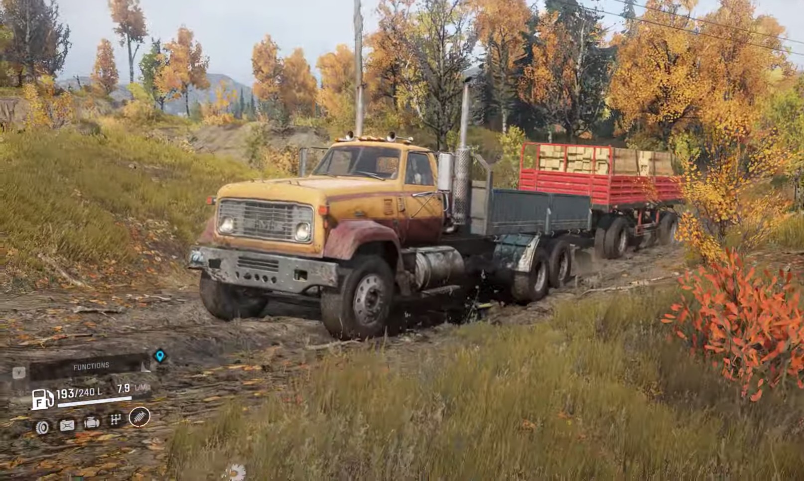I Played Real-Life SnowRunner With My 1966 Ford Dump Truck and '63 ...