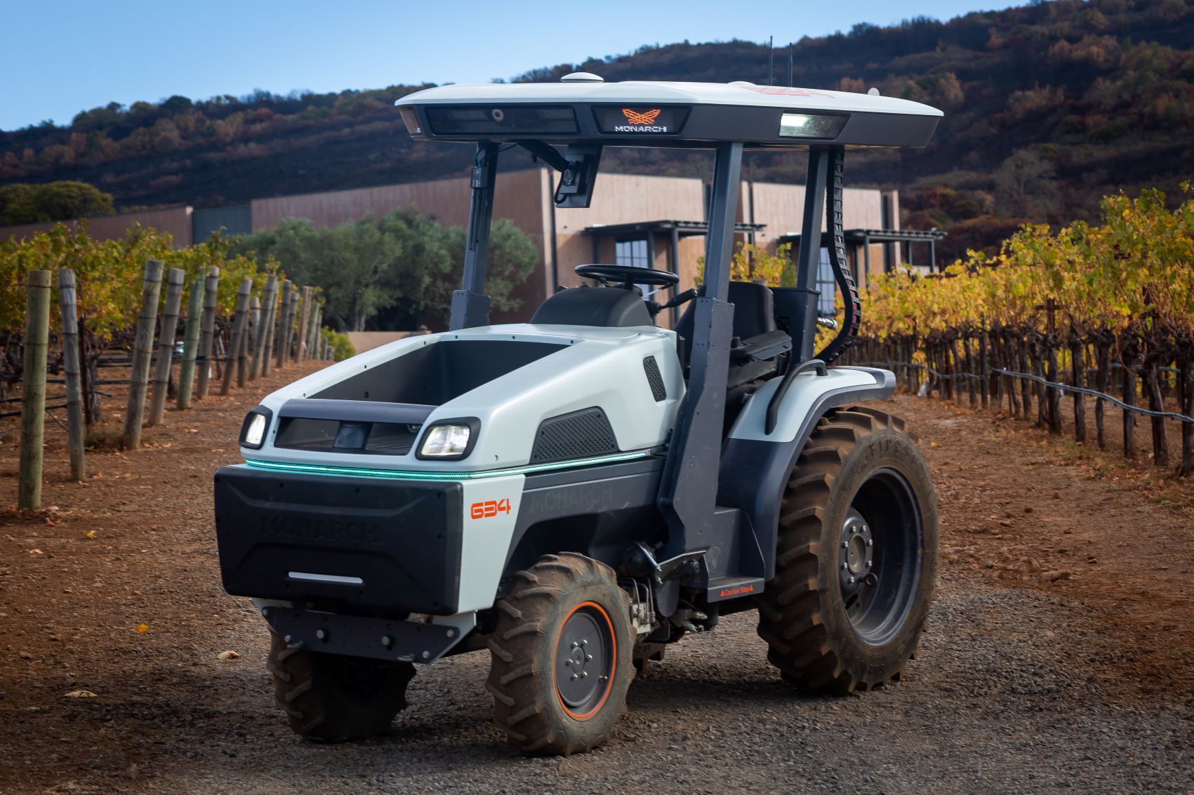 The $50K Electric Monarch Tractor Can Plow a Field Without You and Run ...