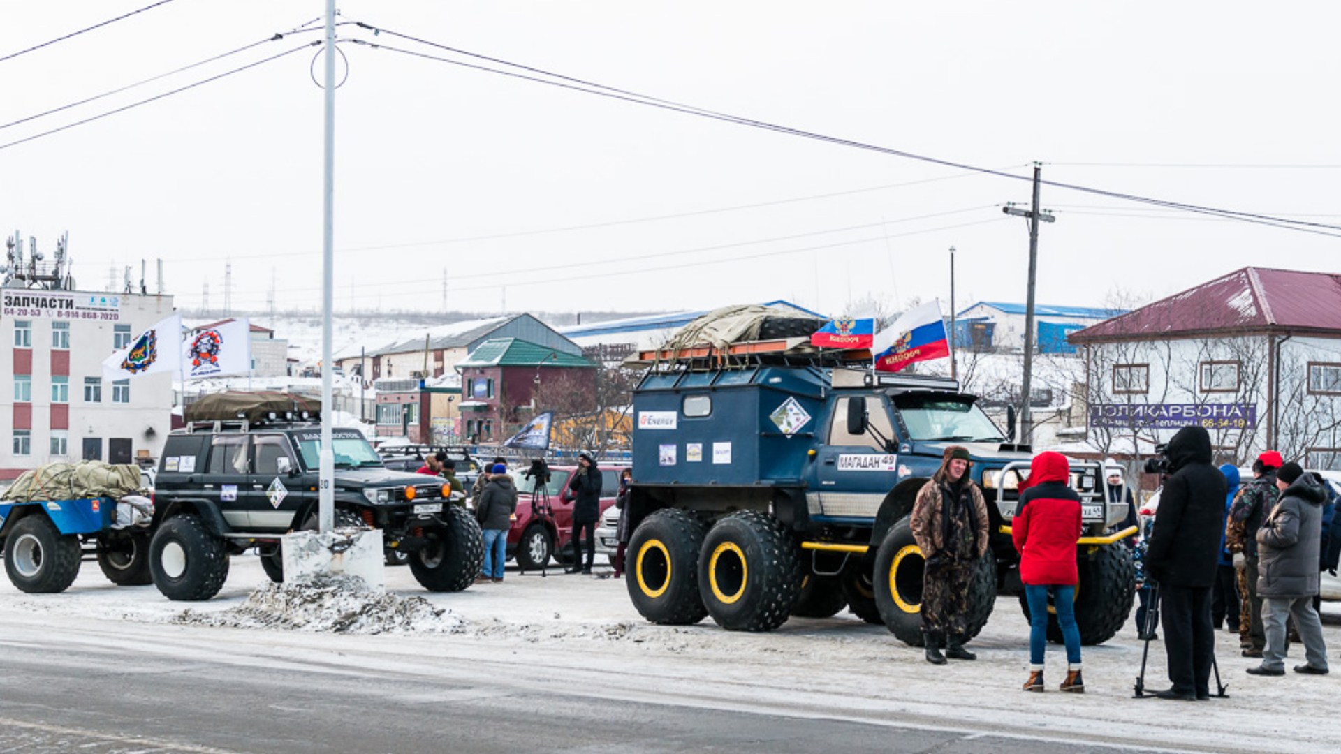 Russian Off-Roaders Crossed 2,000 Miles of Siberia to Reach One Of The ...