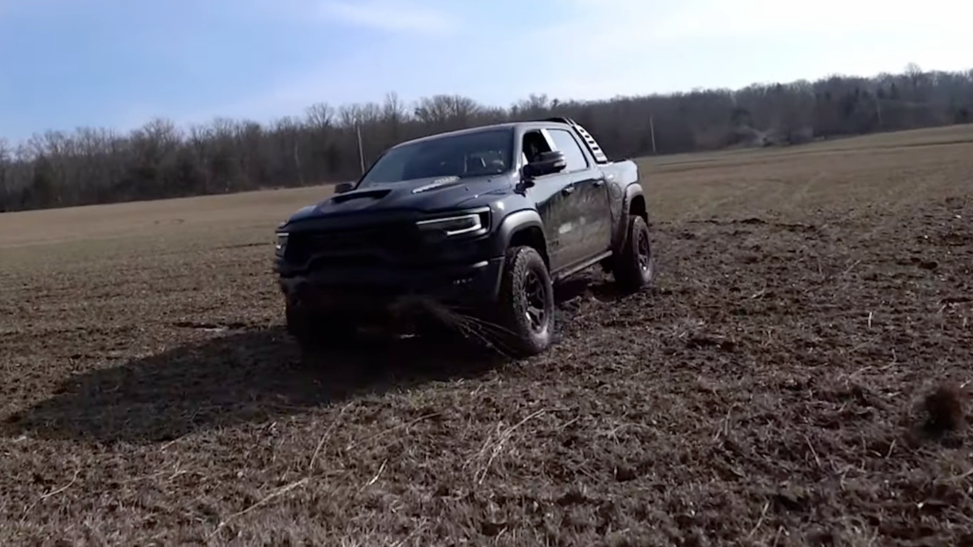 YouTuber Quickly Trashes His New 702-HP Ram 1500 TRX Pickup With ...