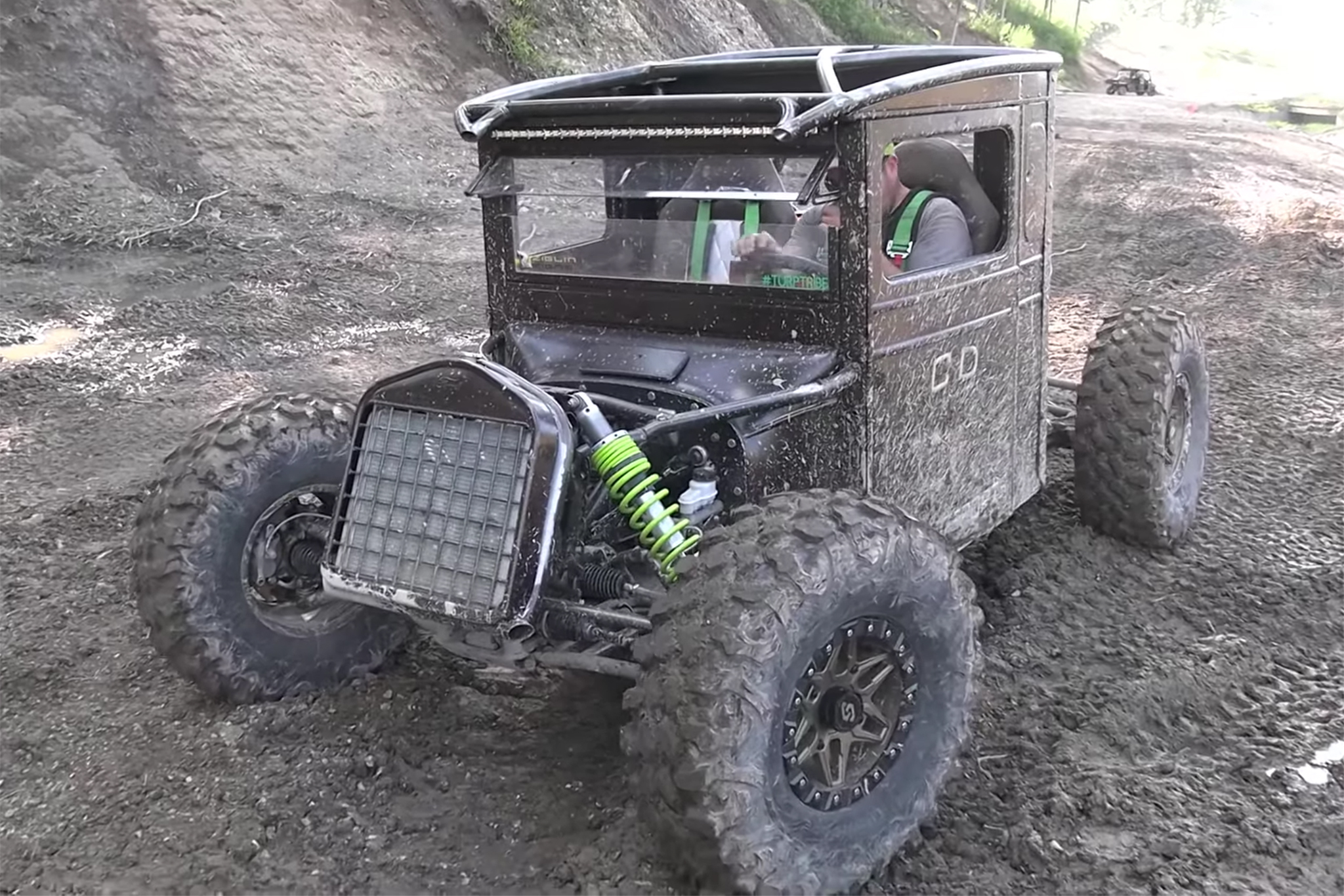 Ford Model T Mashed Up with a Polaris RZR Is a Homemade Off-Road ...