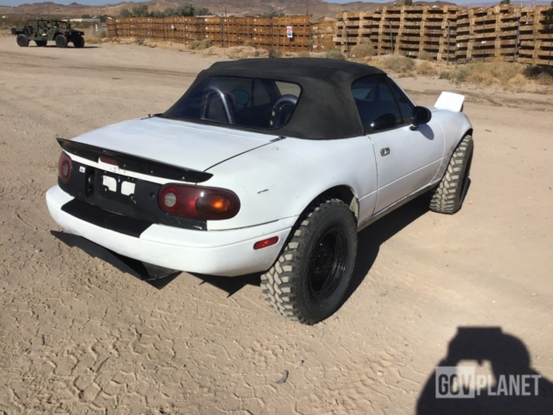 What's This Off-Road Mazda Miata Doing at a Government Surplus Auction?