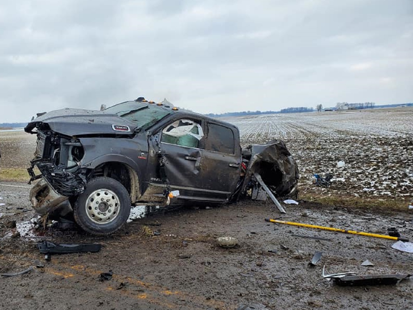 Driver Crashes Into Culvert, Barrel Rolls, Clears 7-Foot Road Sign ...