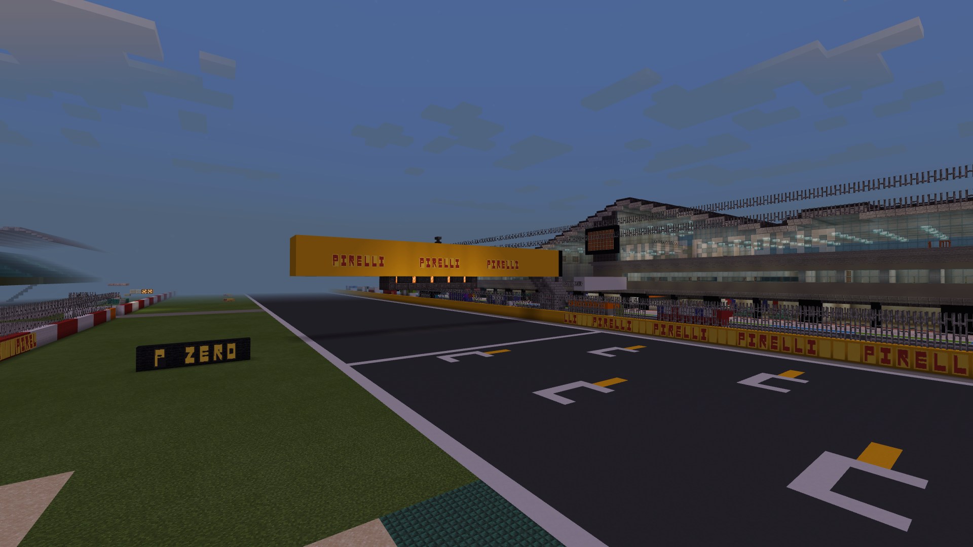 F1 Superfans Spent Months Recreating Silverstone Circuit in Minecraft ...