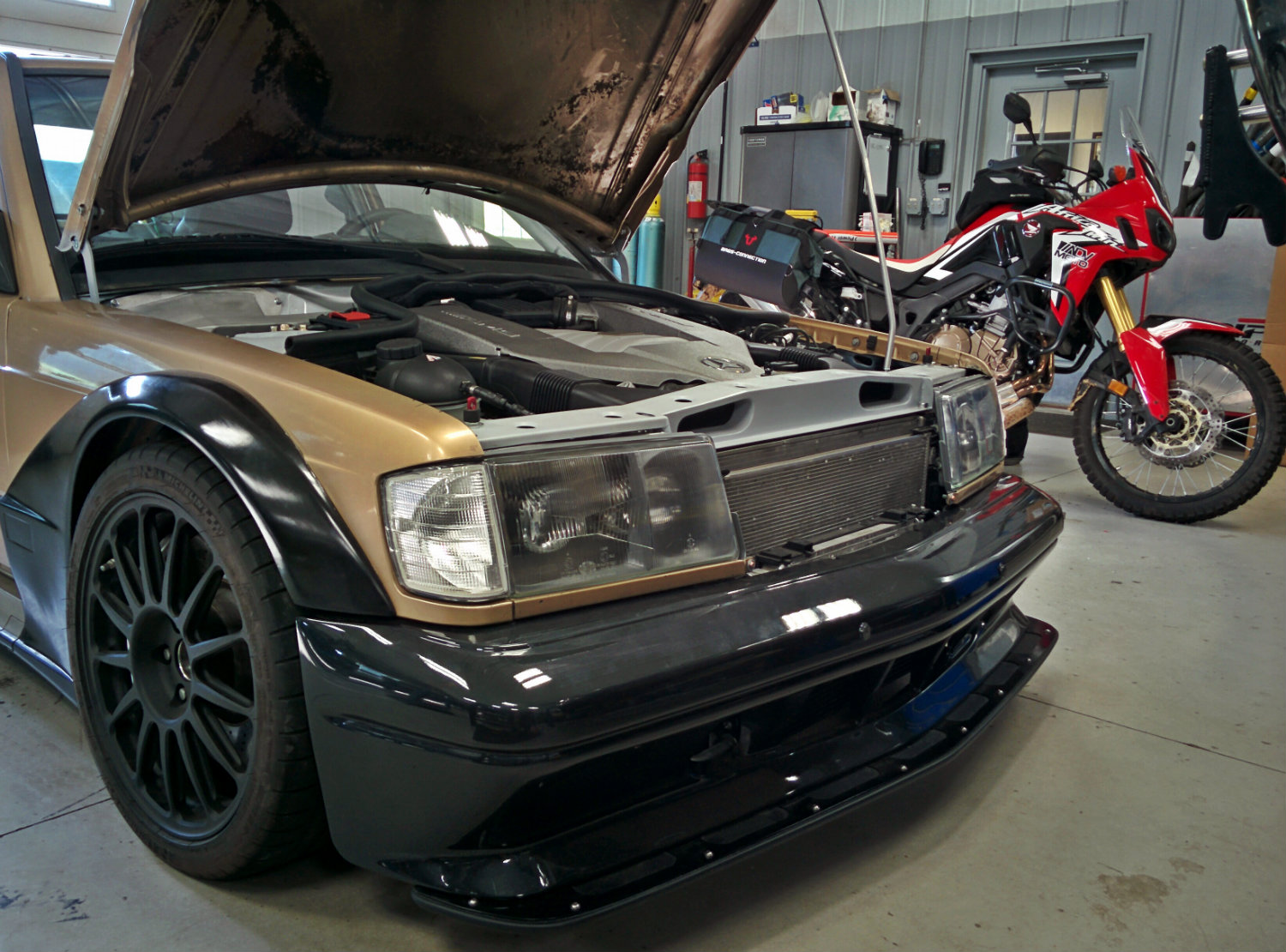 Building a Mercedes 190E Evo On a Modern AMG C63 Chassis Took 8 Years ...