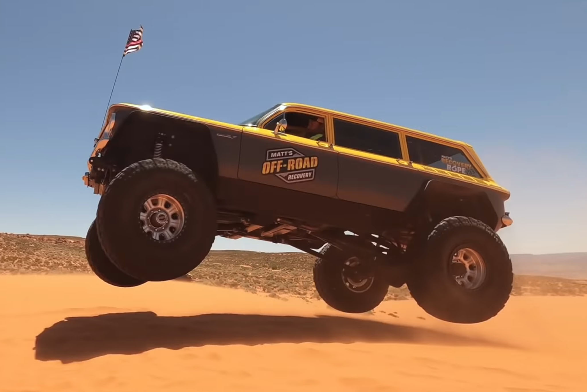 That Lifted Chevy Corvair Wagon Built for Off-Road Recoveries Is ...