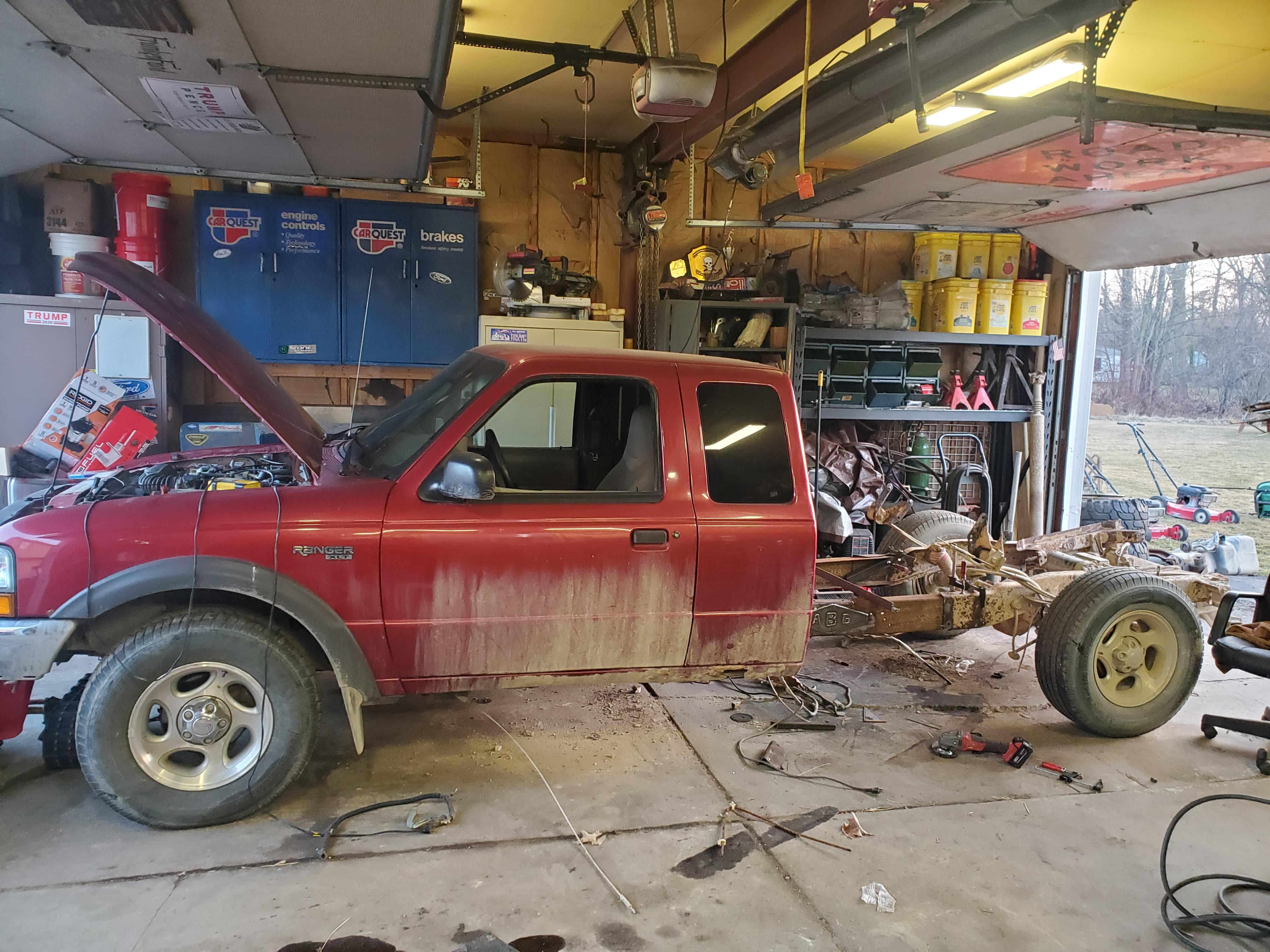 Two-Headed Ford Ranger Rally Truck Proves You Can Do a Lot With Three ...