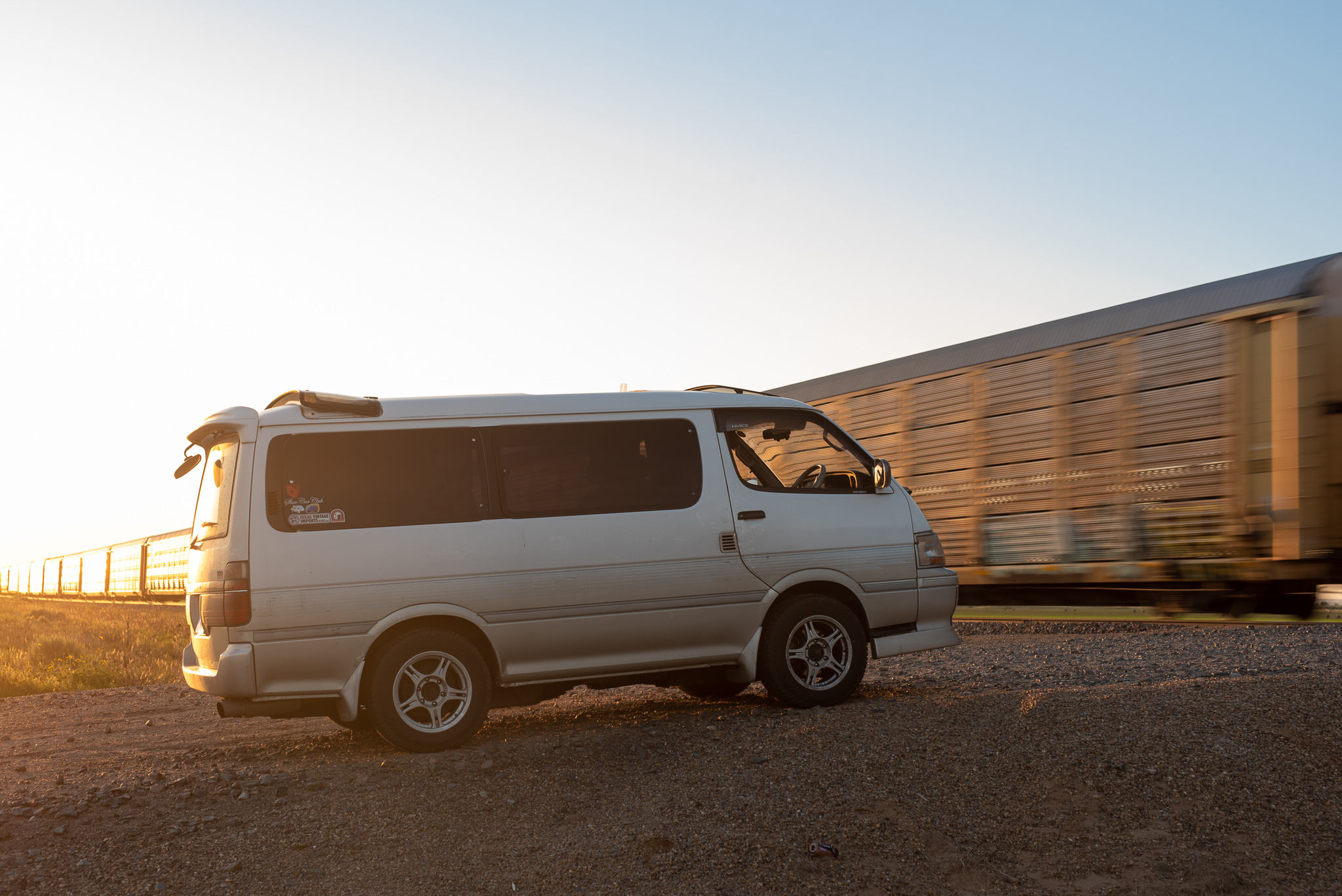 The Great Escape: Driving My JDM Toyota Van Out of Texas, Due West