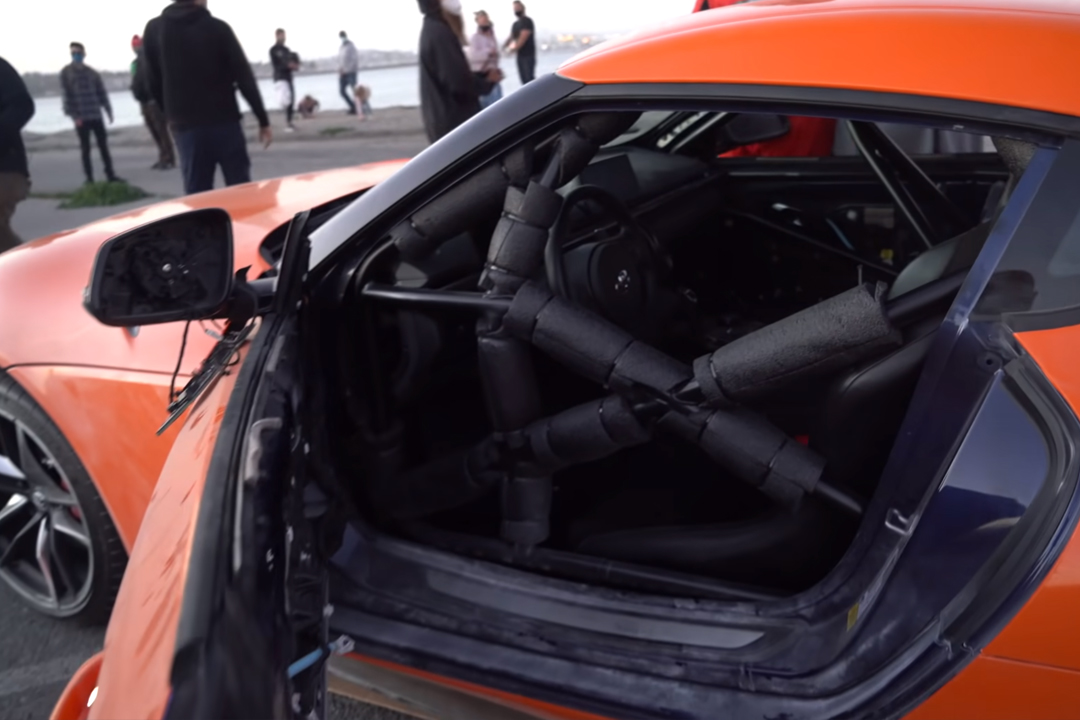 How Toyota Launched a Supra 100 Feet Into Some Cardboard