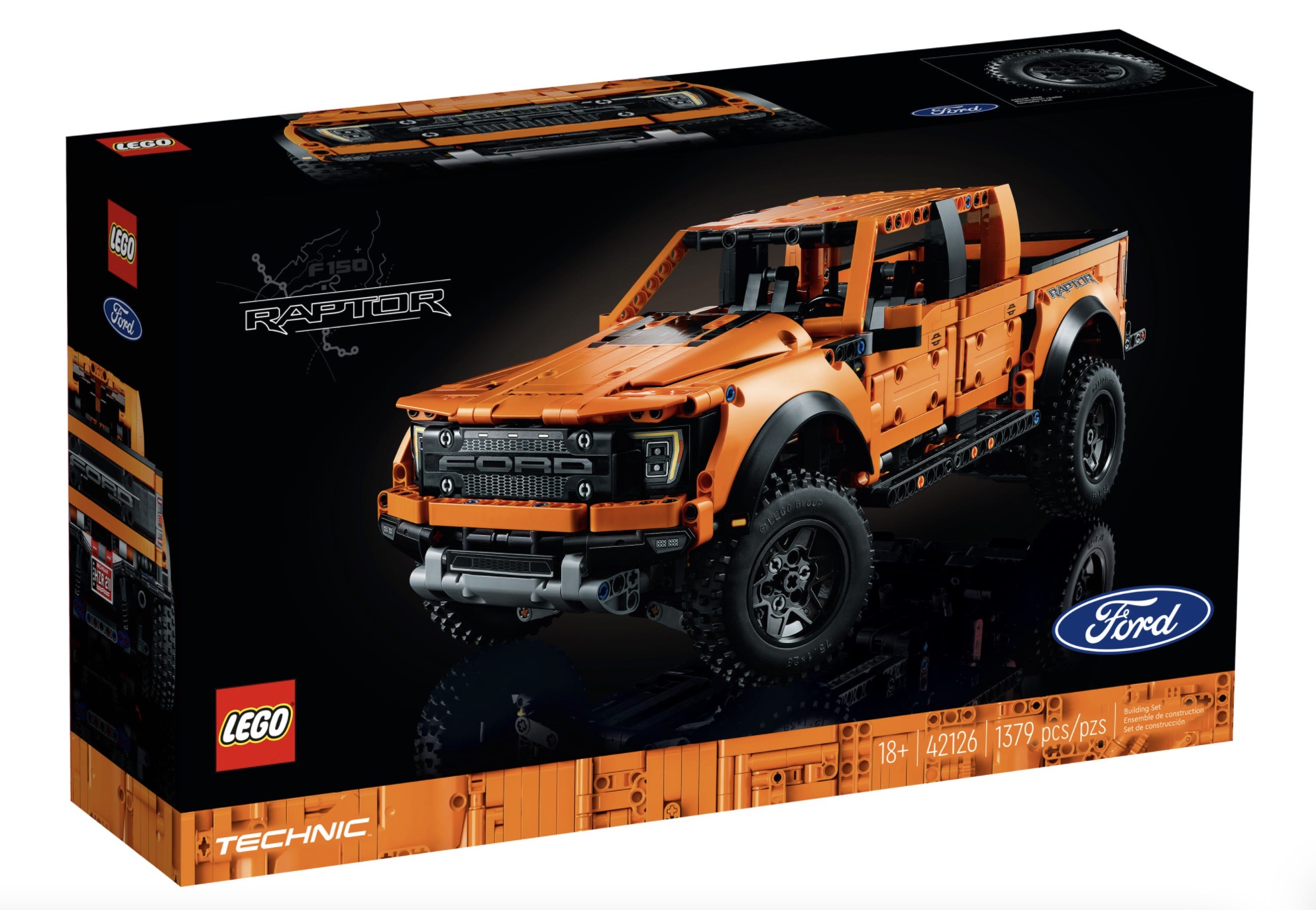 Lego's New 2021 Ford F-150 Raptor Set Looks Nearly as Fun as the Real Truck